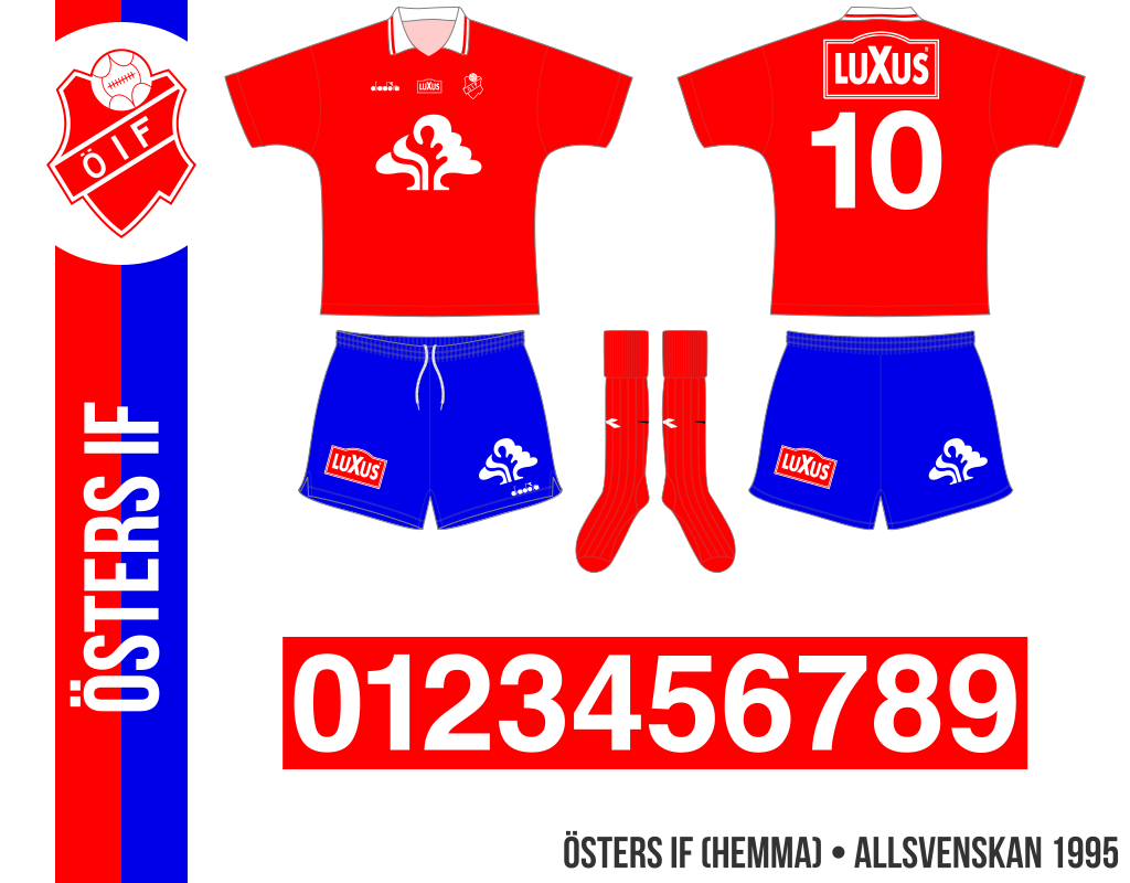Östers IF 1995 – Fotboll.Färg.Form